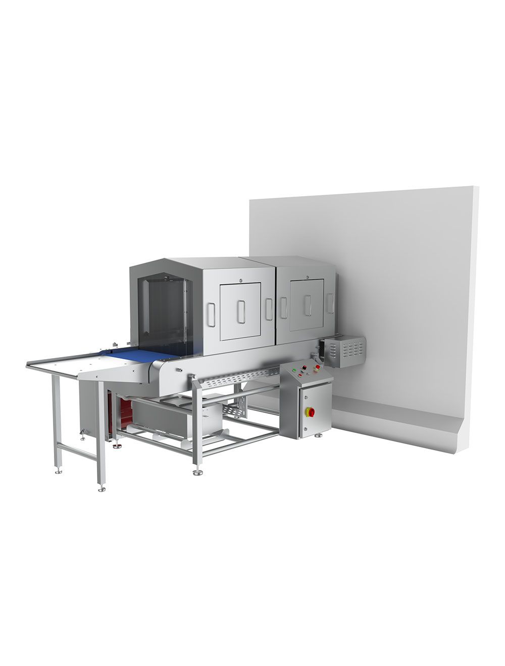 Sanitising Conveyor - Twin Spray Bar SYSPAL | UK